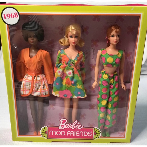 Barbie | Toys | Barbie Mod Friends 5th Anniversary Gold | Poshmark